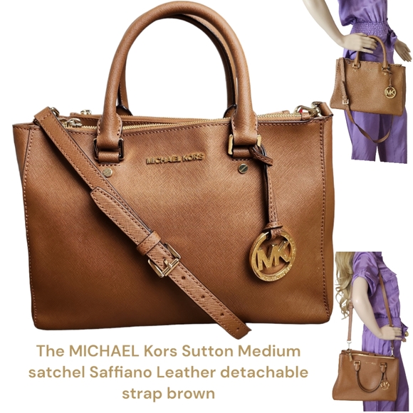 MICHAEL Michael Kors | Bags | Michael Kors Sutton Medium Satchel Bag ...